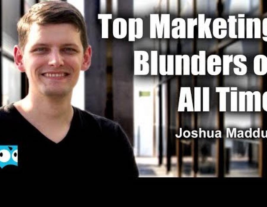 Podcast - Top Marketing Blunders of All Time | 95Visual Digital ...